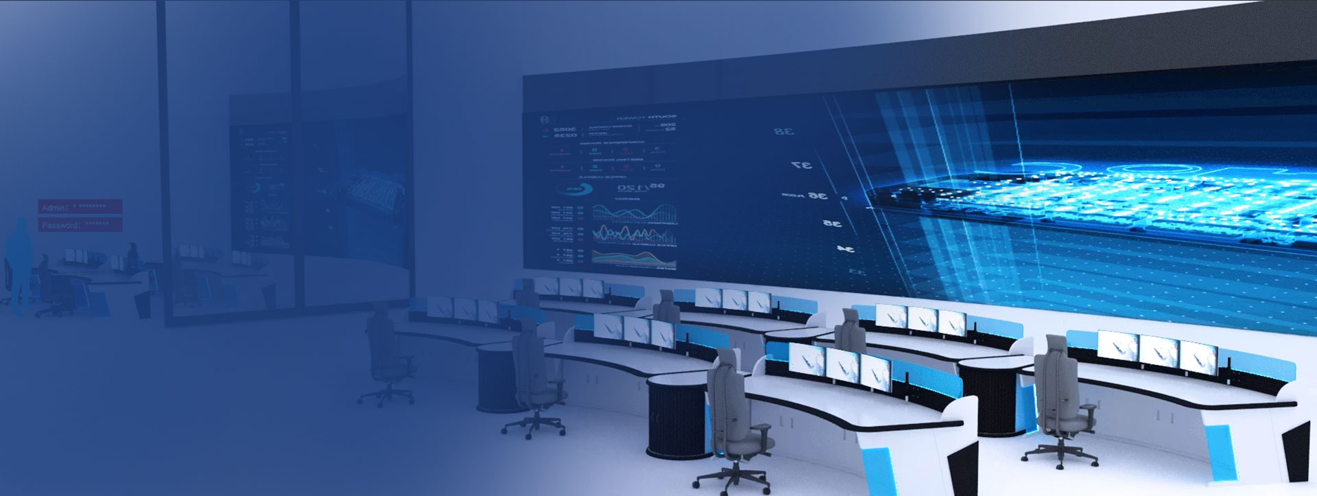 Control Room Solutions, Command Center Video Wall, Control Room Video Wall | AVCiT